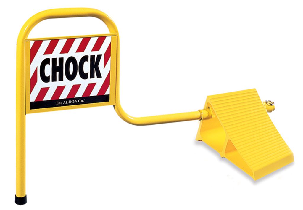 Semi Truck Wheel Chocks & Blocks | Aldon Company, Inc.