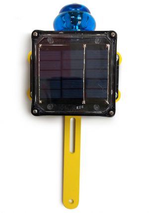 Solar Power Blue Light for Derails | Aldon®