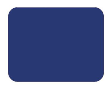 Blank Blue Sign Plate (12 in x 15 in) | Aldon®