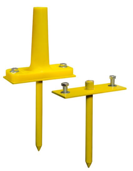 Mounting Base For Track Clearance Marker (Concrete/Steel Tie) | Aldon®