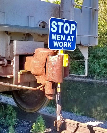 Car Coupler Padlock and Sign Holder | Aldon®