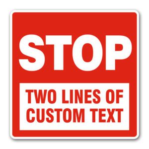 Blue Flag Railroad Safety Signs | Aldon Company, Inc.