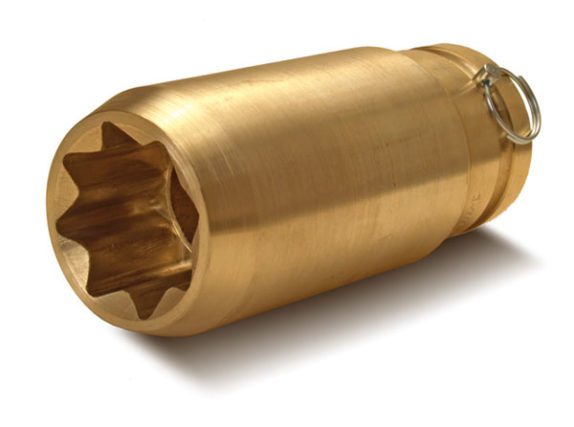1" Square Drive, 8 Point Bronze Tank Car Sockets | Aldon®
