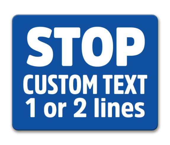 Customized OSHA sign | Aldon®