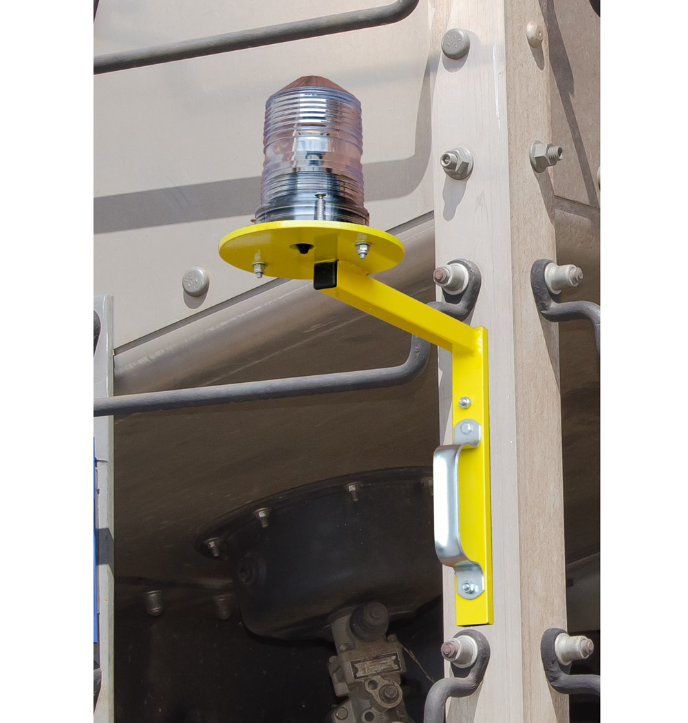 Car Side Magnetic Solar Flashing Blue Light | Aldon®