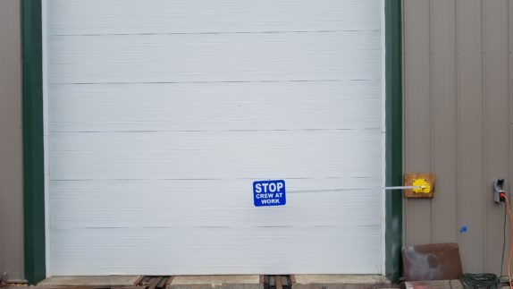 Doorway Barricade Sign Holder | Aldon®
