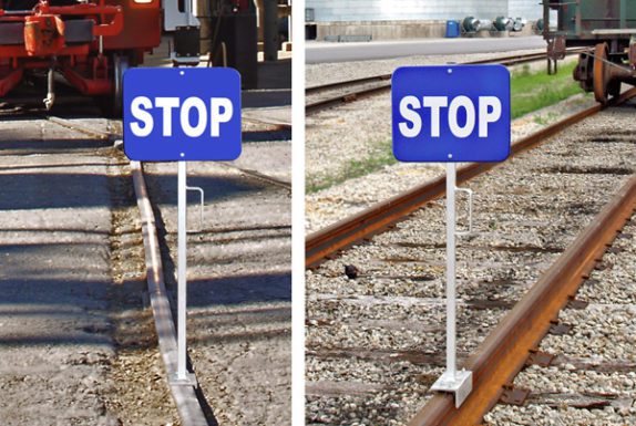 Magnetic Sign Holder for Exposed & Flush Rail | Aldon Company, Inc.