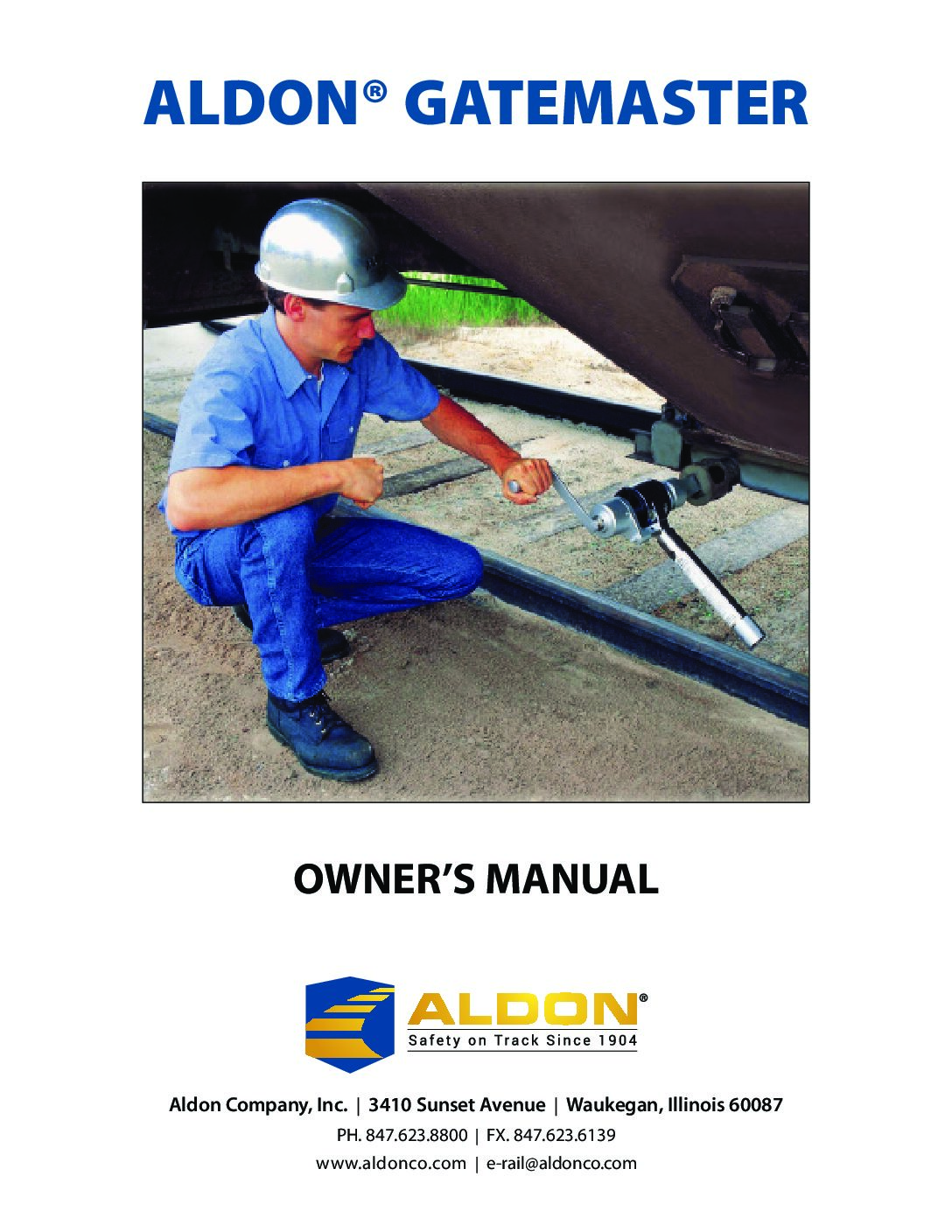 Gatemaster I - Manual Railcar Gate Opener | Aldon Company, Inc.