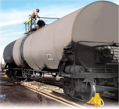 Rail Clamping Wheel Block CB6-B (105-142 lbs. Rail) | Aldon®