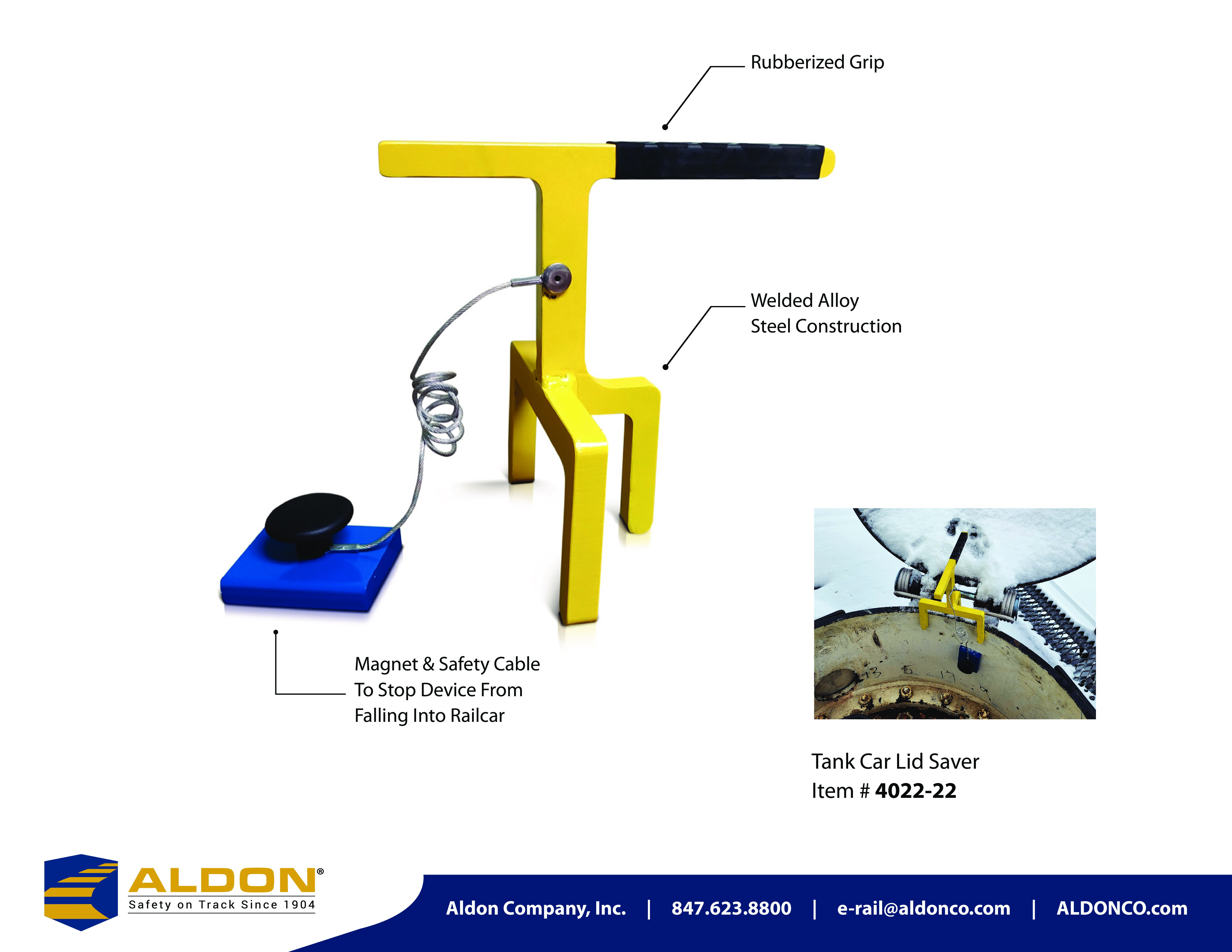 Tank Car Lid Saver | Aldon®