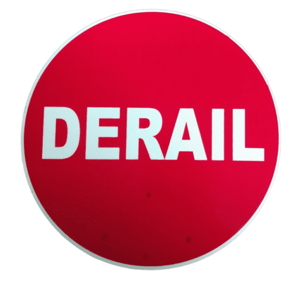 Derail Accessory Signs | Aldon Company, Inc.