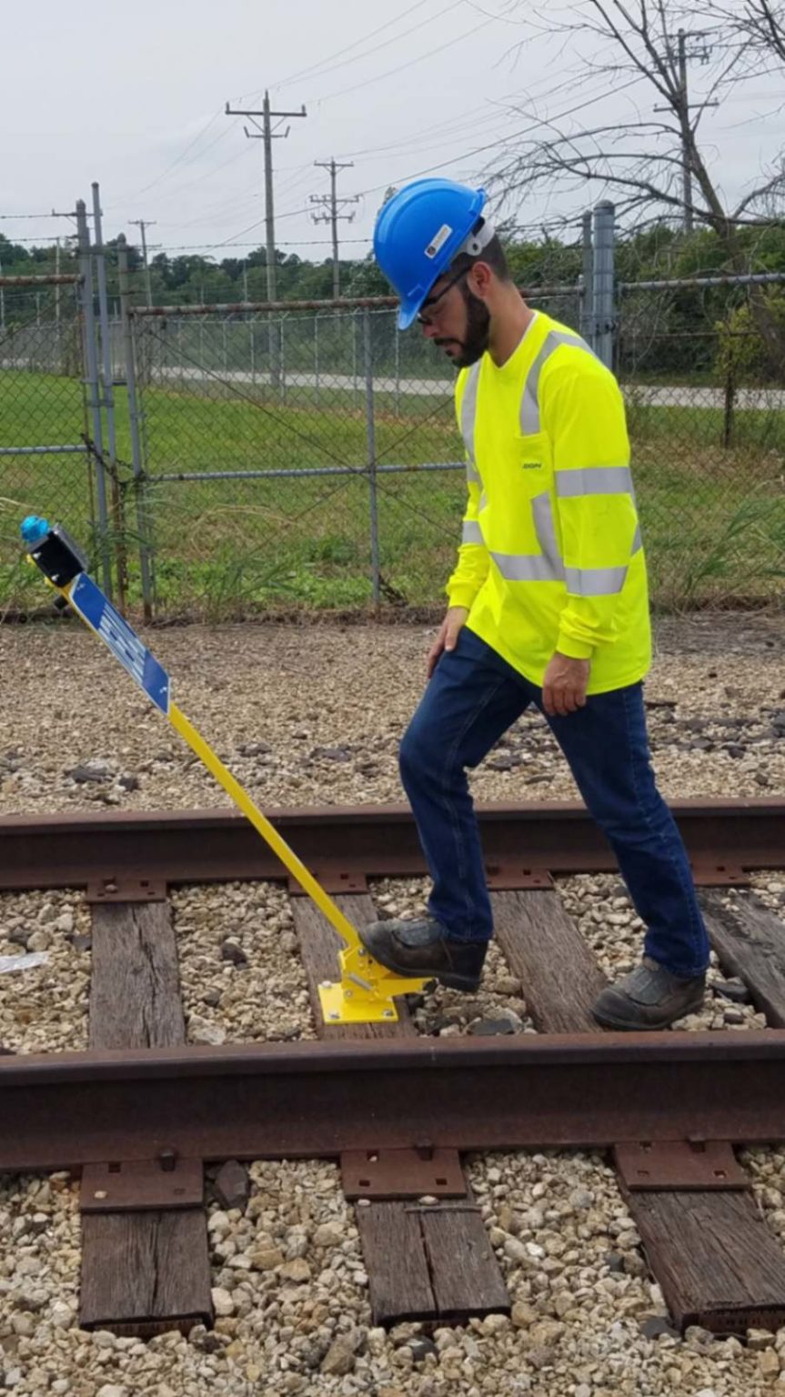 Spur Track Foot Operated Sign Holder | Aldon Company, Inc.