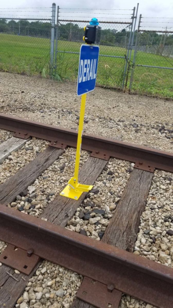 Spur Track Foot Operated Sign Holder | Aldon Company, Inc.