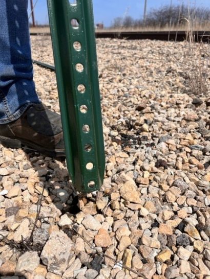 10 FT. Steel Sign Pole | Aldon®