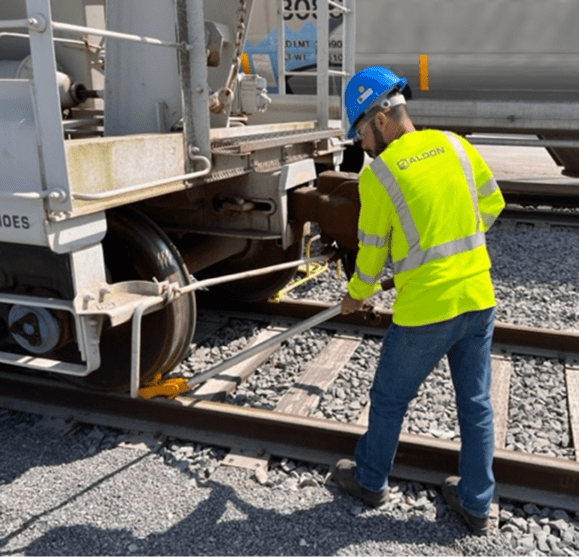 Aluminum Handle Manual Car Mover | Aldon®