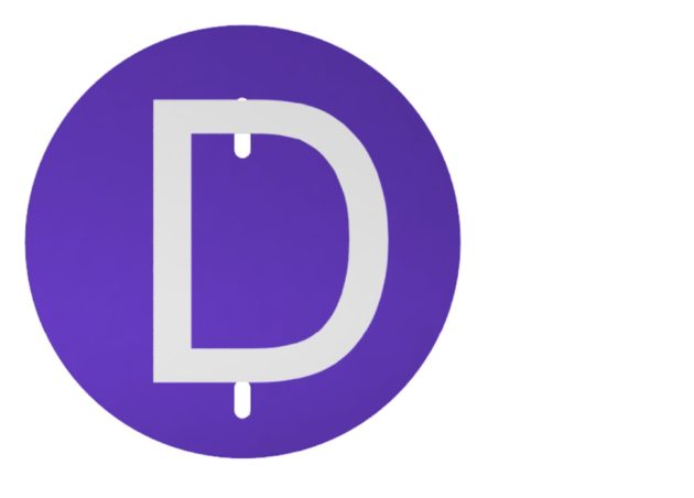 10" Dia. Purple Derail Target, UPRR STD DWG 2100 | Aldon®